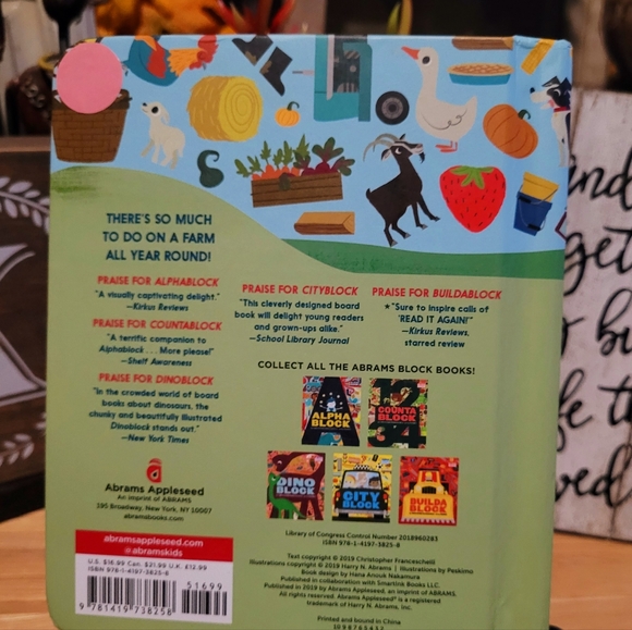 IsabellaJuliette Collection | Accents | Farmblock An Abrams Block Book ...